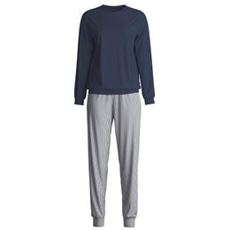 Calida Pyjama 'Lovely Nights' Damen Gr&ouml;&szlig;e L marine Sommerkleid