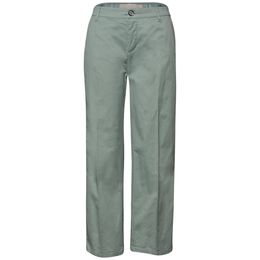 Street One Chinohose Damen Gr&ouml;&szlig;e 36 dunkelgr&uuml;n