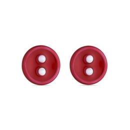 Luxenter Ohrringe 'Lyros' Damen Gr&ouml;&szlig;e One Size rot / silber / wei&szlig;