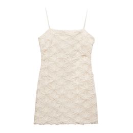 Mango Kleid 'Marlo' Damen Gr&ouml;&szlig;e 40 hellbeige Sommerkleid