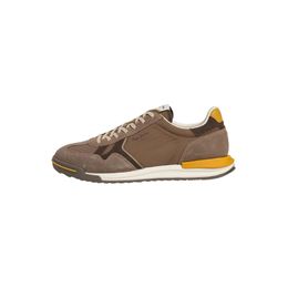 Pepe Jeans Sneaker 'Marvin Match' Herren Gr&ouml;&szlig;e 43 dunkelbeige / braun / dunkelbraun / curry