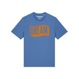 Watapparel Shirt 'Dream' male size M Light blue / Orange