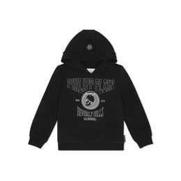 Philipp Plein Sweatshirt Jungen Gr&ouml;&szlig;e 116 schwarz / wei&szlig;