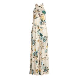 Vera Mont Jumpsuit mit Blumenprint Damen Gr&ouml;&szlig;e M creme