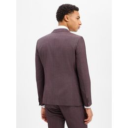 CG Club of Gents Sakko 'Patrick-ST' Herren Gr&ouml;&szlig;e 102 aubergine