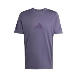 adidas Sportswear Funktionsshirt 'Z.N.E.' Herren Gr&ouml;&szlig;e L lila / dunkellila