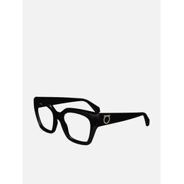 Ferragamo Sonnenbrille 'Ferragamo SF2983 Transparent mauve 53/18/140 WOMAN Eyewear Frame' Damen Gr&ouml;&szlig;e 53 schwarz
