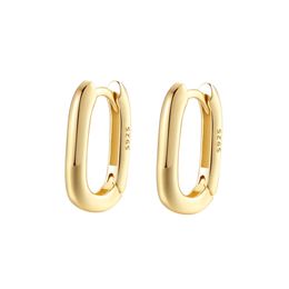 Hey Happiness Ohrringe 'Ellipse' Damen Gr&ouml;&szlig;e One Size gold