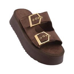 Limoya Pantolette 'Jenet' Damen Gr&ouml;&szlig;e 36 braun