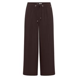 Cecil 3/4 Wide Leg Hose im Loose Fit Damen Gr&ouml;&szlig;e 42 dunkelbraun