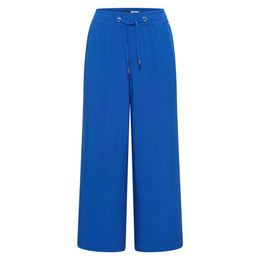 Cecil 3/4 Wide Leg Hose im Loose Fit Damen Gr&ouml;&szlig;e 34 blau