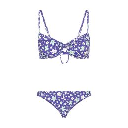 Lscn By Lascana Bikini 'Cecily' Damen Gr&ouml;&szlig;e 4XL blau / mint / pastellpink