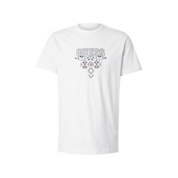 Guess T-Shirt Herren Gr&ouml;&szlig;e L beige / hellblau / schwarz / wei&szlig;