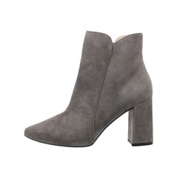Xaver Luis Schuhmanufaktur Ankle Boots 'VERO - Spitze Stiefelette mit Blockabsatz' Damen Gr&ouml;&szlig;e 42 grau