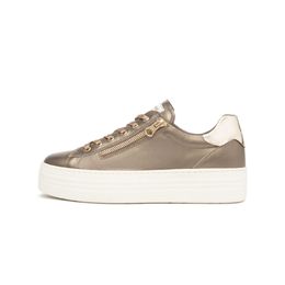 Nero Giardini Sneaker Damen Gr&ouml;&szlig;e 36 bronze / wei&szlig; Sommerschuhe