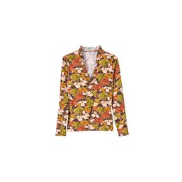 Camomilla Italia Bluse 'Siria' Damen Gr&ouml;&szlig;e 5XL gelb / gr&uuml;n / rot