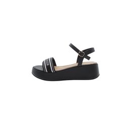 U.S. Polo Assn. Sandale 'Glory' Damen Gr&ouml;&szlig;e 38 schwarz / wei&szlig;