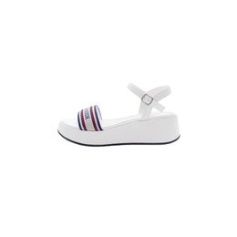 U.S. Polo Assn. Sandale 'Glory' Damen Gr&ouml;&szlig;e 37 blau / rot / wei&szlig;