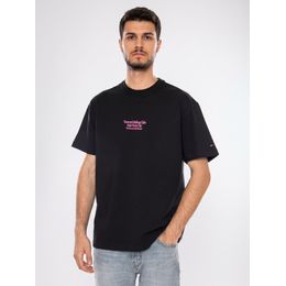 Tommy Hilfiger Shirt 'TJM RLX SAILBOAT SS TEE BLACK' Herren Gr&ouml;&szlig;e XXL schwarz