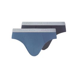 Hanro Slip 'Cotton Essentials' Herren Gr&ouml;&szlig;e XXL blau