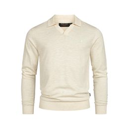 INDICODE Jeans Pullover 'Hagen' Herren Gr&ouml;&szlig;e S creme
