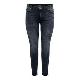 Only Carmakoma Jeans 'CARWilly' Damen Gr&ouml;&szlig;e 37/38 black denim