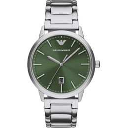 Emporio Armani Analog Watch male size One size Green / Silver