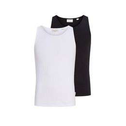 Jack & Jones Jack & Jones Top Herren Gr&ouml;&szlig;e M schwarz / wei&szlig;