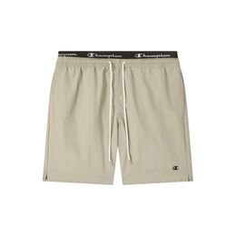 Champion Badeshorts Herren Gr&ouml;&szlig;e S hellgrau / schwarz / wei&szlig;