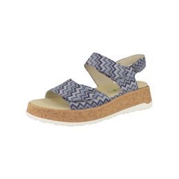 Waldl&auml;ufer Waldl&auml;ufer Sandale 'H-Libby' Damen Gr&ouml;&szlig;e 38 blau / grau