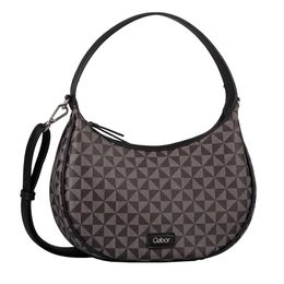 Gabor Schultertasche 'Barina' Damen Gr&ouml;&szlig;e One Size hellgrau / schwarz