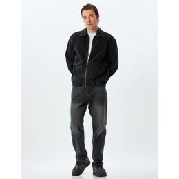 KOTON Jeans Herren Gr&ouml;&szlig;e 34 schwarz