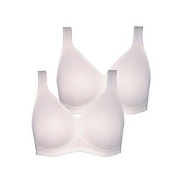 Ulla Popken BH Damen Gr&ouml;&szlig;e 90 wei&szlig; Sommerkleid