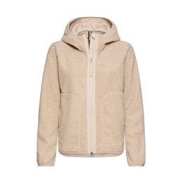 Camel Active Fleecejacke mit w&auml;rmenden Taschen-Innenstoff Damen Gr&ouml;&szlig;e L sand Sommerjacke