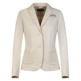 White Label by RoFa Blazer 'Jersey Blazer Damen &ndash; Strukturierter Look in Rosa & Creme' female size 38 Cream