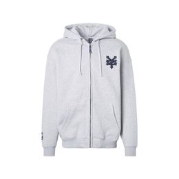 Zoo York Sweatjacke 'Unbreakable' Herren Gr&ouml;&szlig;e M navy / grau