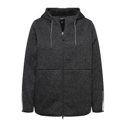 Ulla Popken Fleecejacke Damen Gr&ouml;&szlig;e XXXL anthrazit