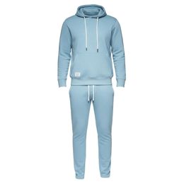 Ombre Jogginganzug 'Z120' Herren Gr&ouml;&szlig;e L blue denim / wei&szlig;