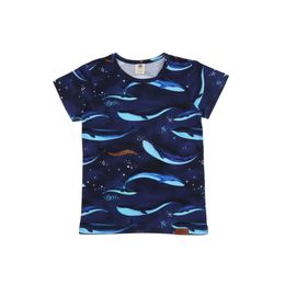 Walkiddy Shirt 'Whale's song' M&auml;dchen Gr&ouml;&szlig;e 140 bunt