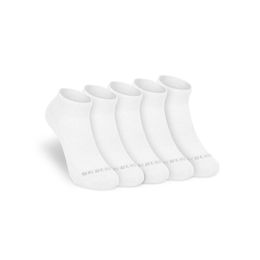 Skechers Socken 'Unisex 5er Pack &ndash; Quarter Crew' Damen Gr&ouml;&szlig;e 41/46 wei&szlig;