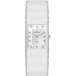 Jacques Lemans Uhr Damen Gr&ouml;&szlig;e One Size schwarz / silber / wei&szlig;