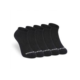 Skechers Socken 'Unisex 5er Pack &ndash; Quarter Crew' Damen Gr&ouml;&szlig;e 37/41 schwarz