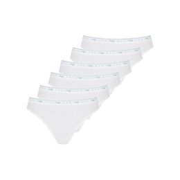 Sloggi Slip '24/7 100' Damen Gr&ouml;&szlig;e 4XL wei&szlig;