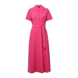 s.Oliver BLACK LABEL Blusenkleid Damen Gr&ouml;&szlig;e 46 pink Sommerkleid