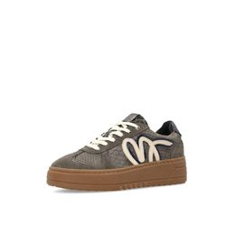 Manfield Sneaker Damen Gr&ouml;&szlig;e 36 beige / grau Sommerschuhe