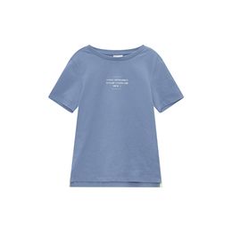 s.Oliver T-Shirt Jungen Gr&ouml;&szlig;e 116/122 taubenblau / wei&szlig;
