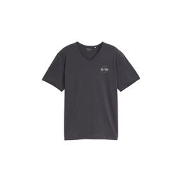 Tom Tailor T-Shirt Herren Gr&ouml;&szlig;e XL anthrazit / wei&szlig;