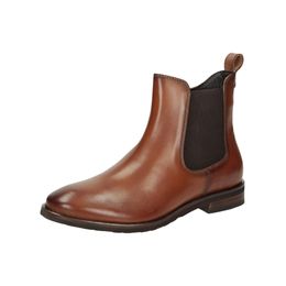 Sioux Chelsea Boots ' Elaneska-700 ' Damen Gr&ouml;&szlig;e 42 cognac