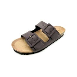 THIES Mules 'Eco Bio Covered Sandal' female size 40 Stone