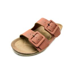 THIES Mules 'Eco Bio Covered Sandal' female size 37 Coral